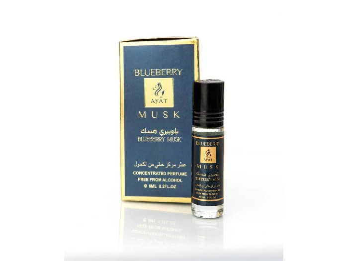 Olejový parfém BLUEBERRY MUSK – Ayat 6 ml | Sladké borůvky s pižmem